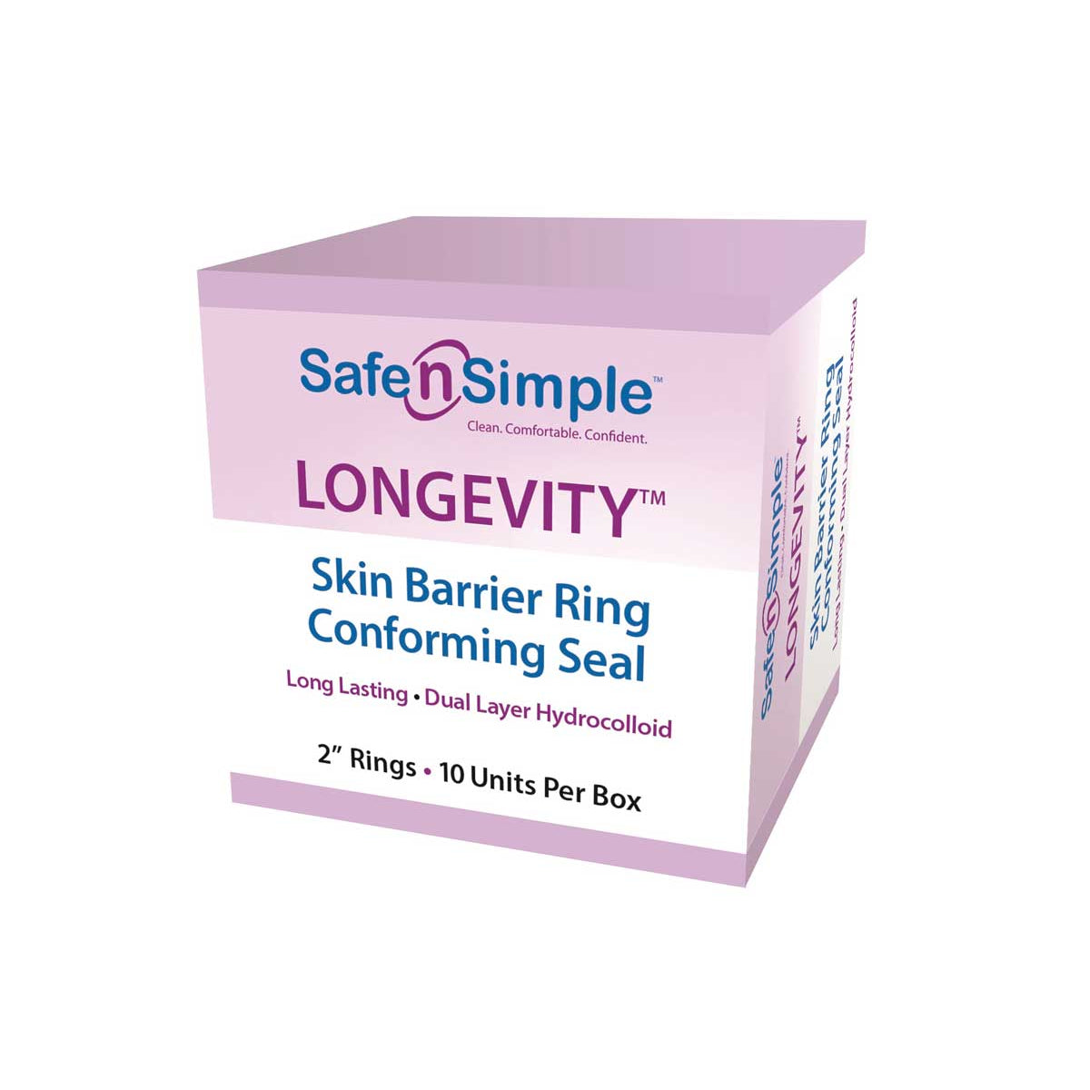 Safe n Simple Longevity Skin Barrier Rings (10/Box) — McKin Health
