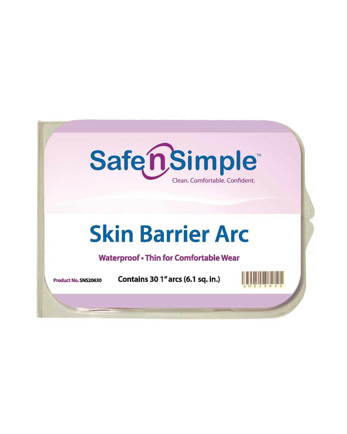 Safe n Simple Skin Barrier Arc (30/Package) — McKin Health