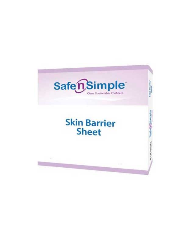 Safe n Simple Skin Barrier Sheet 4"x4" (5/Box) — McKin Health